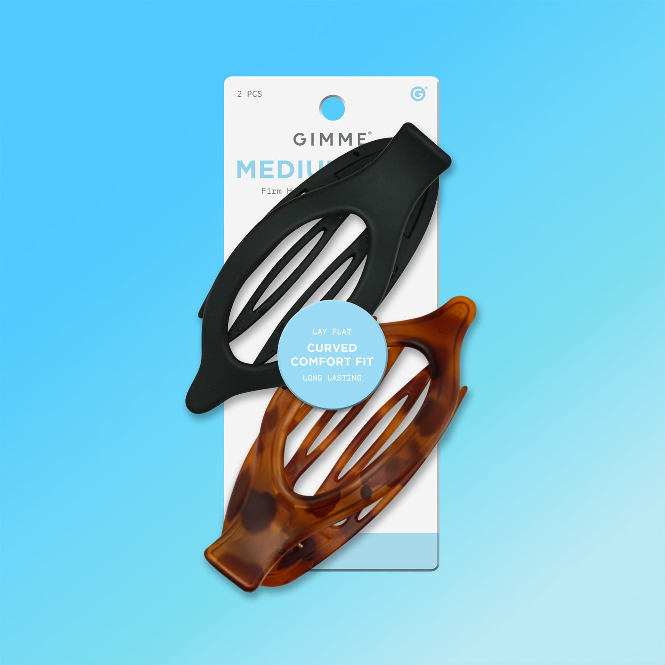 Lay Flat Claw Clip Duo – GIMME Beauty