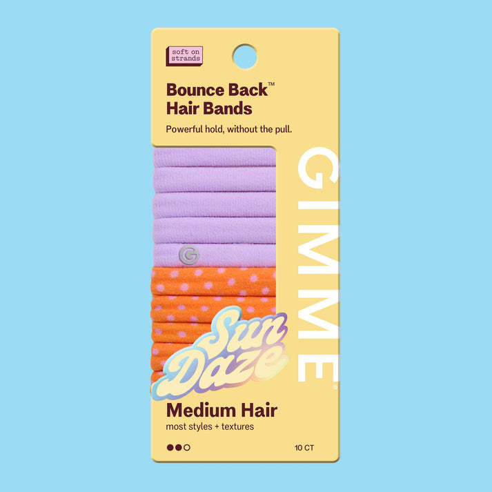 Bounce Back Hair Bands - Medium - Dreamsicle – GIMME Beauty