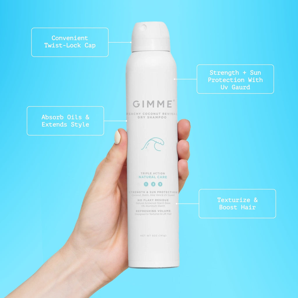Dry Shampoo - Coconut Beachy Revival | GIMME Beauty